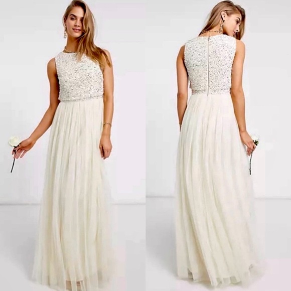 Maya Deluxe | Dresses | Maya Deluxe Sequin Gown Size Nwt | Poshmark